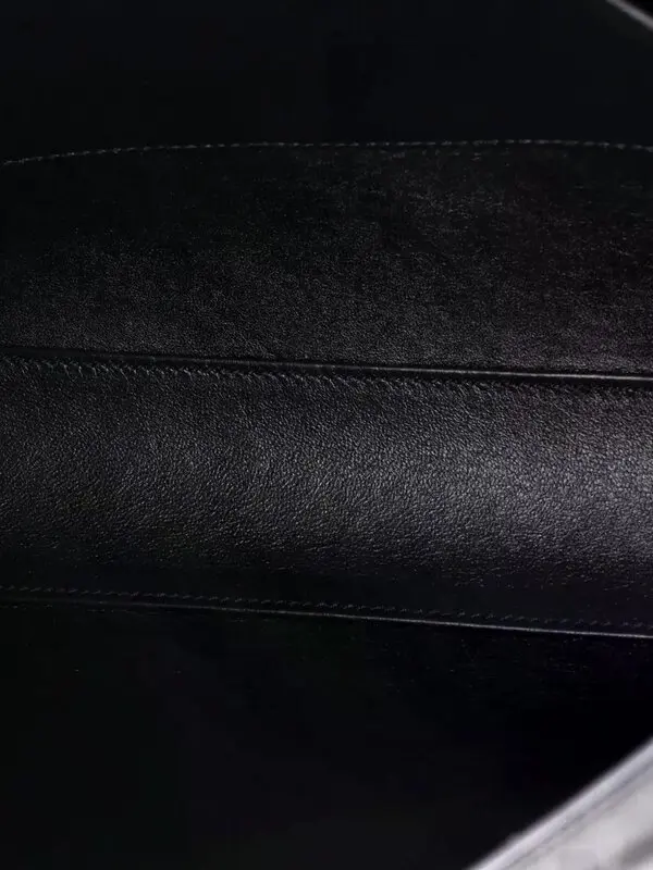 Saint Laurent Leather Manhattan Medium Shoulder Bag - Black