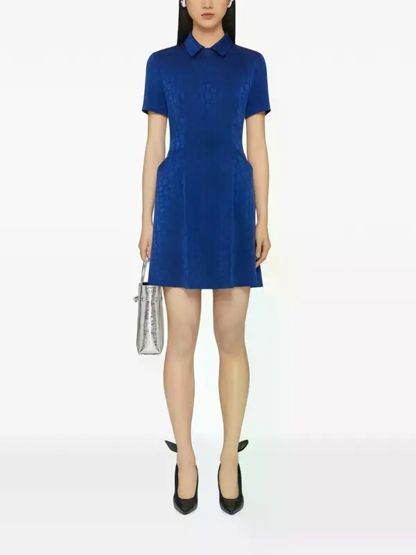 Givenchy 4g Monogram Jacquard Mini Dress