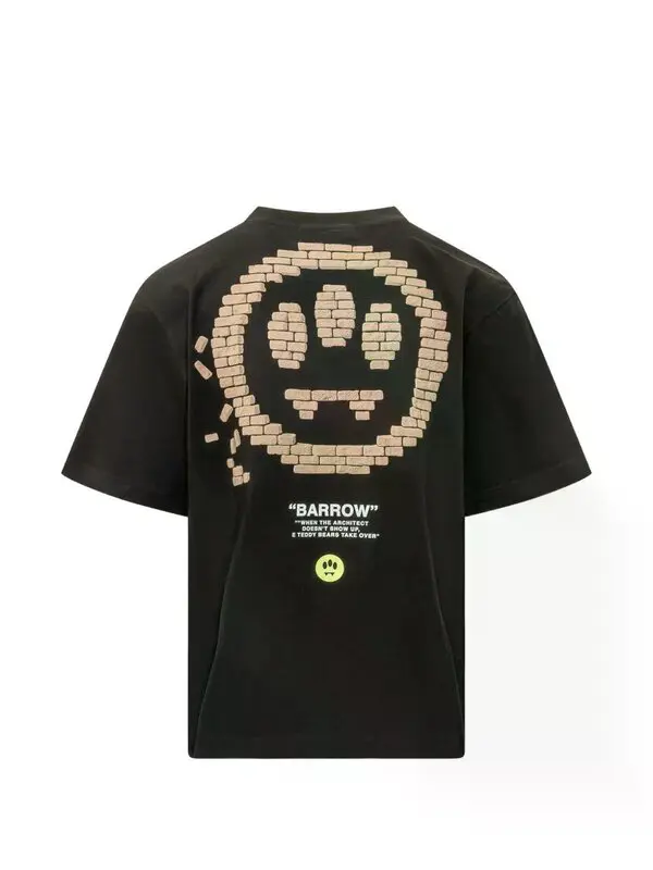 BARROW Graphic-print Crew-neck T-shirt