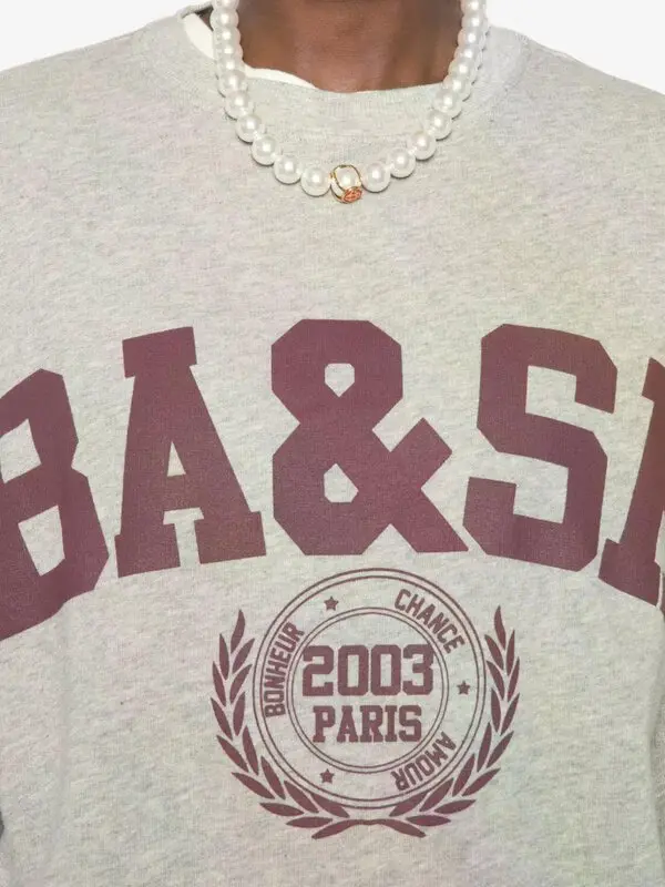 Ba&sh Logo-print Sweatshirt
