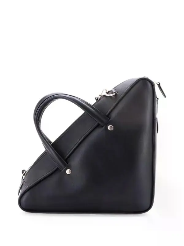 Balenciaga Triangle Duffle Bag Leather Small Satchel