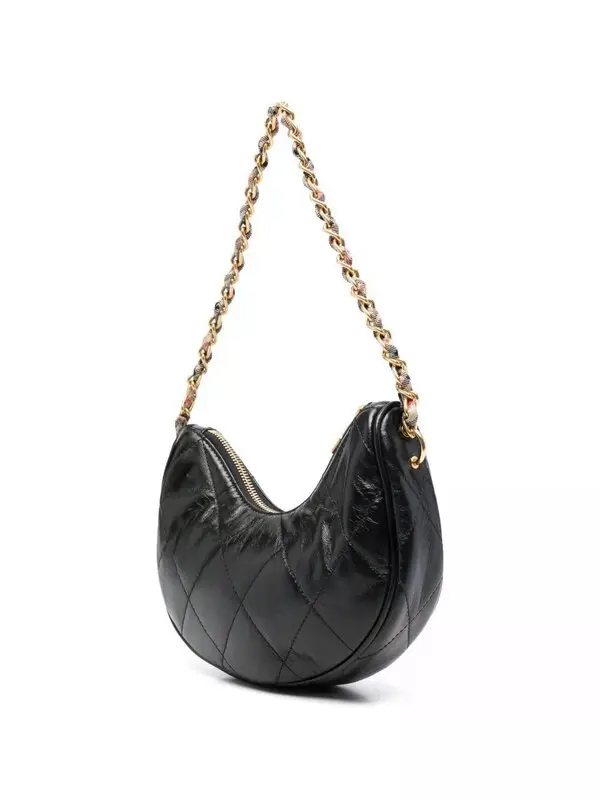 Burberry Horseshoe Quilted Leather Crossbody Bag