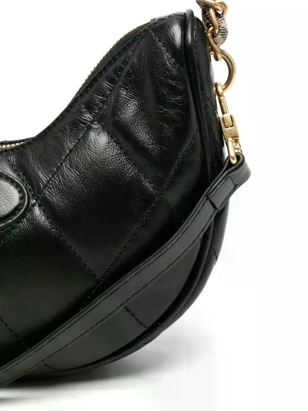 Burberry Horseshoe Quilted Leather Crossbody Bag