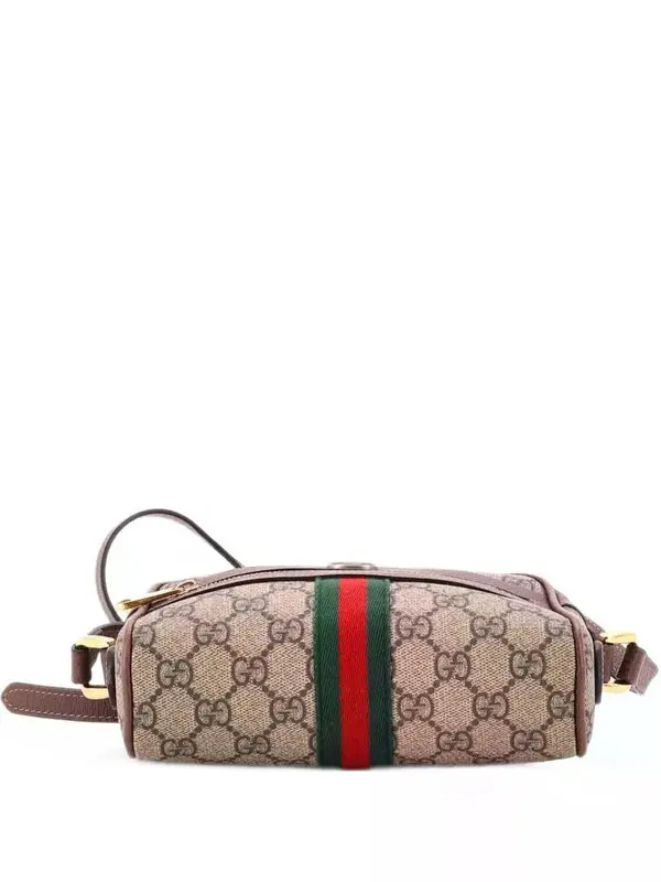 Gucci Ophidia Gg Coated Canvas Mini Cross Body Bag