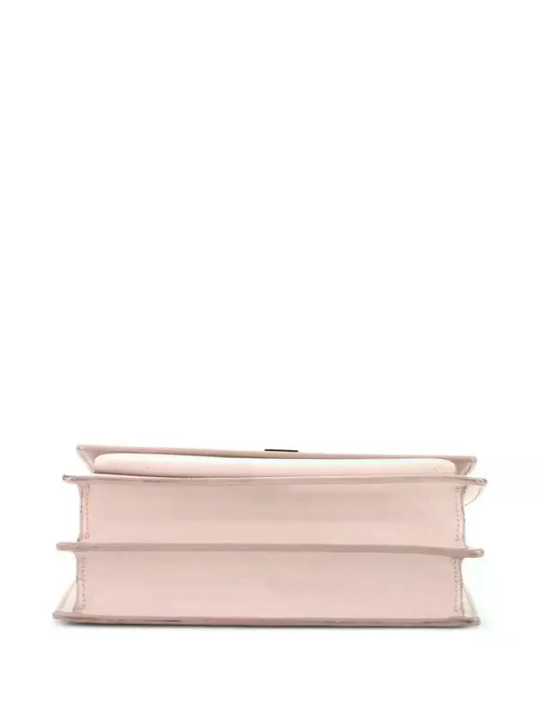 Saint Laurent Sunset Leather Medium Crossbody Bag - Neutrals
