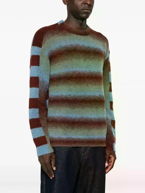 Paul Smith Gradient-effect Striped Sweater
