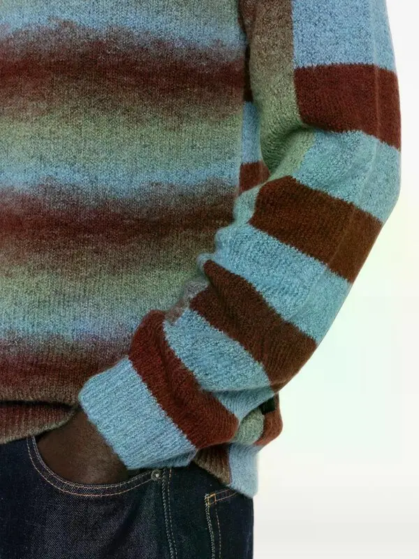 Paul Smith Gradient-effect Striped Sweater