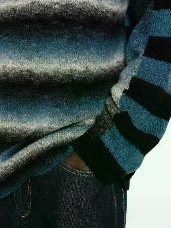 Paul Smith Gradient-effect Striped Sweater