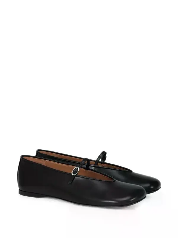POTAMY Leather Ballet Flats