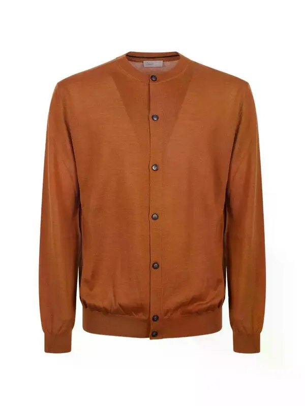 Herno Fine-knit Button-up Cardigan