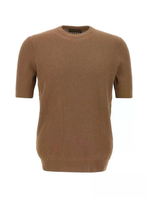 FILIPPO DE LAURENTIIS Interwoven Cotton Sweater