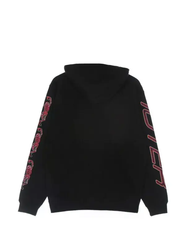 IUTER Skeleton-print Logo Hoodie