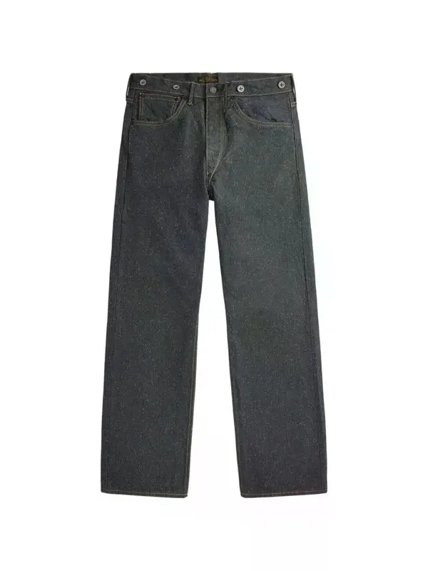 Ralph Lauren Buckle-back Jaspe Denim Jeans