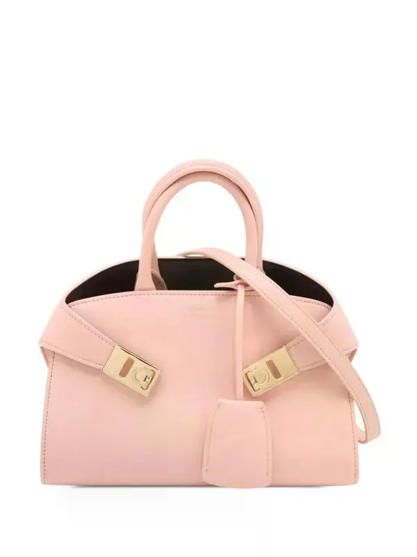 FERRAGAMO 2010-2026 Mini Leather Hug Satchel