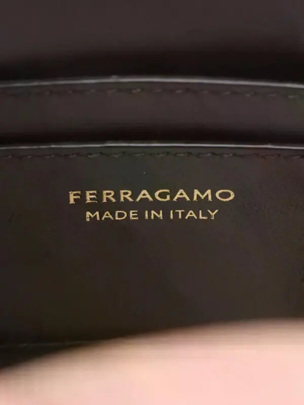 FERRAGAMO 2010-2026 Mini Leather Hug Satchel
