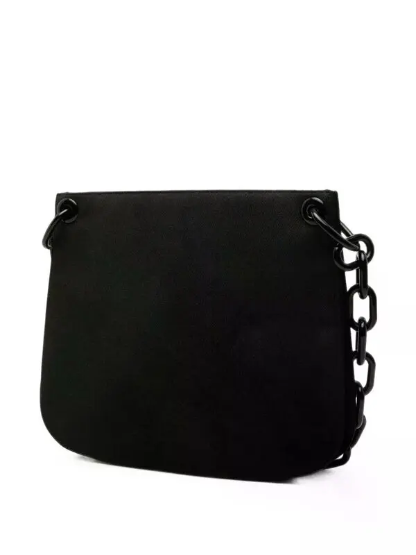 Prada Canvas Lucite Chain Shoulder Bag