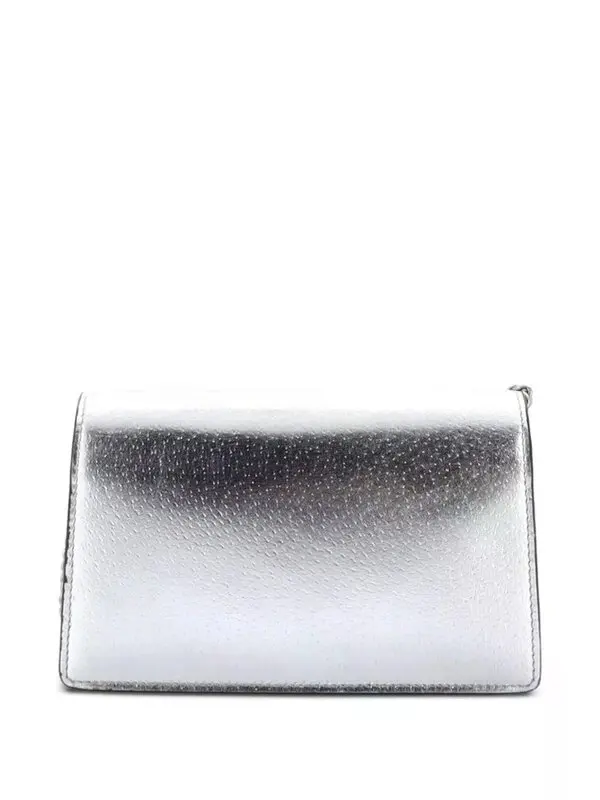 Gucci Dionysus Bag Leather Super Mini Clutch Bag - Metallic