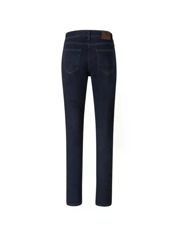 RICHARD J. BROWN Logo-patch Straight-leg Jeans