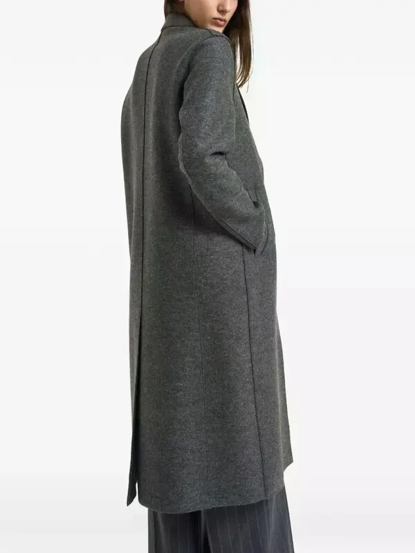 Harris Wharf London Notched-lapels Single-breasted Coat