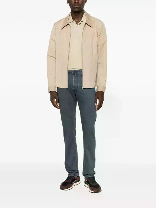 Jacob Cohen Bard Logo-patch Straight-leg Jeans