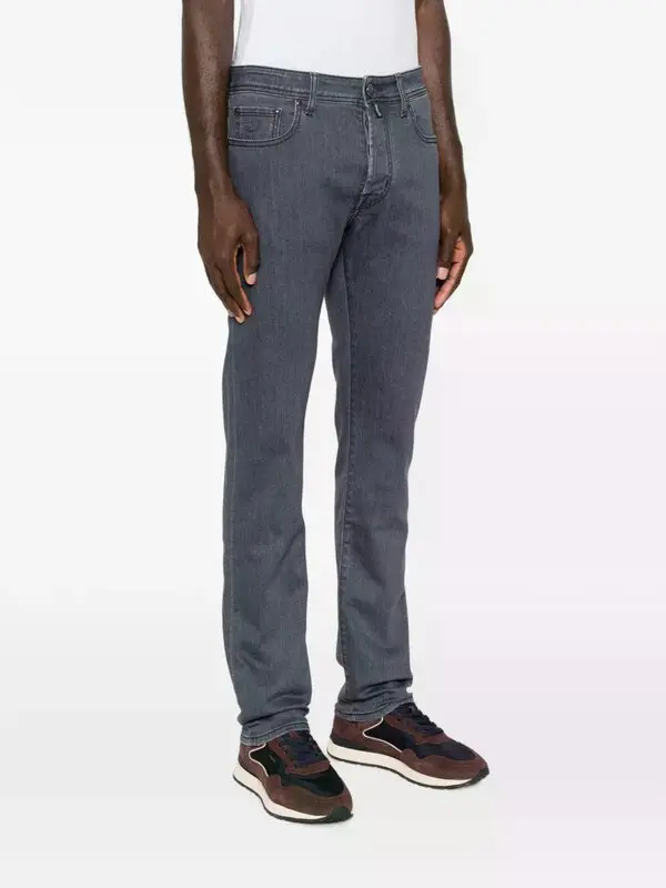 Jacob Cohen Bard Logo-patch Straight-leg Jeans