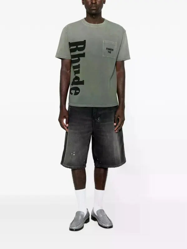 Rhude Logo-print Pocket T-shirt