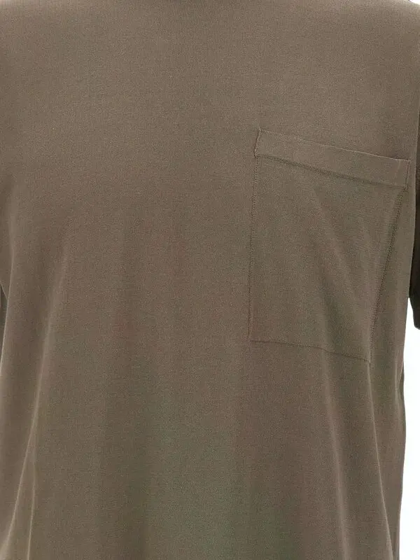 FILIPPO DE LAURENTIIS Chest-pocket T-shirt - Brown
