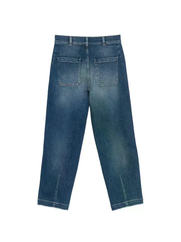 Eleventy Split-cuff Tapered Jeans