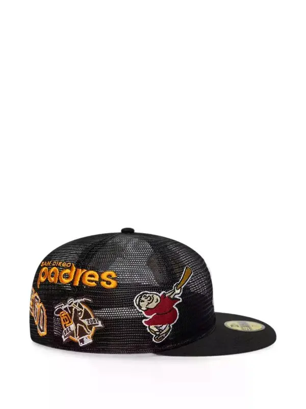New Era 59fifty Logo-patch Mesh Cap