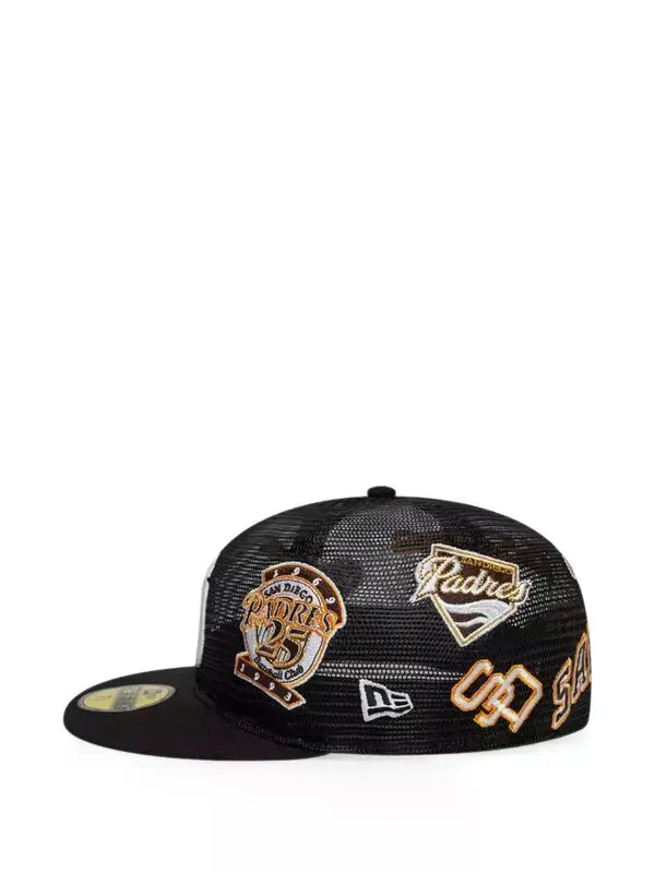 New Era 59fifty Logo-patch Mesh Cap