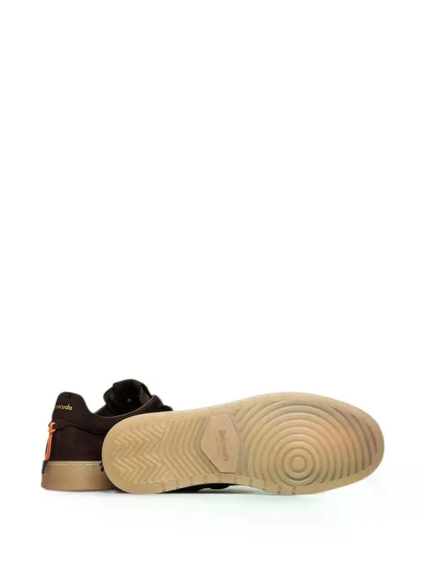 BARRACUDA Guga Suede Perforated Sneakers