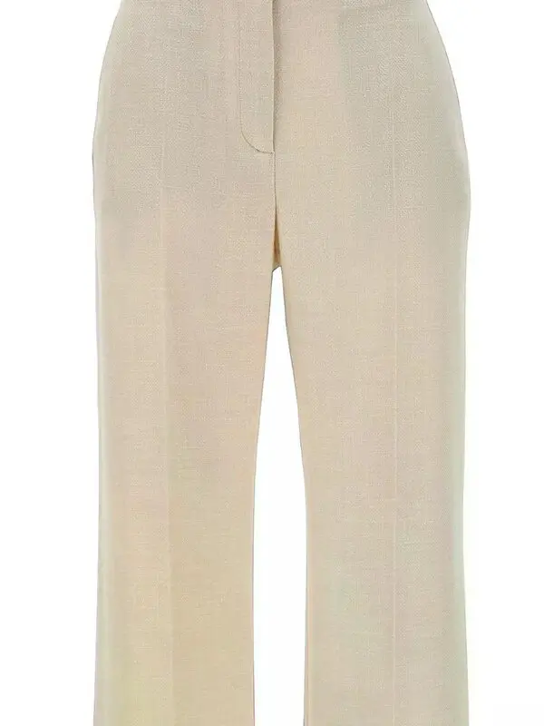 Eleventy Herringbone Tailored Trousers