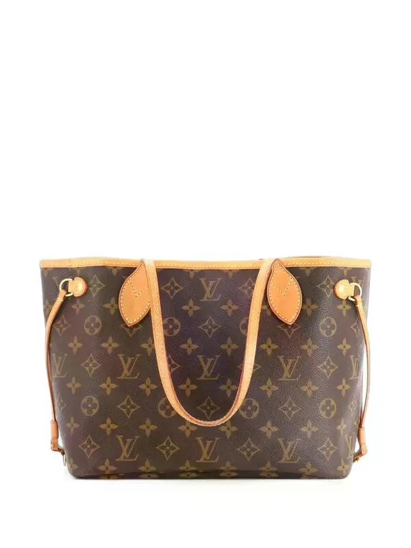 LOUIS VUITTON Neverfull Monogram Canvas Pm Tote Bag