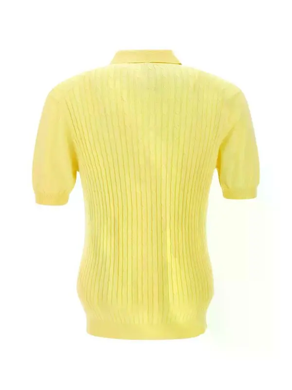 FILIPPO DE LAURENTIIS Cable-knit Button-up Shirt