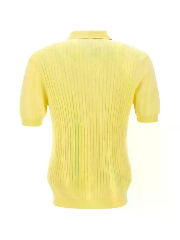 FILIPPO DE LAURENTIIS Cable-knit Button-up Shirt