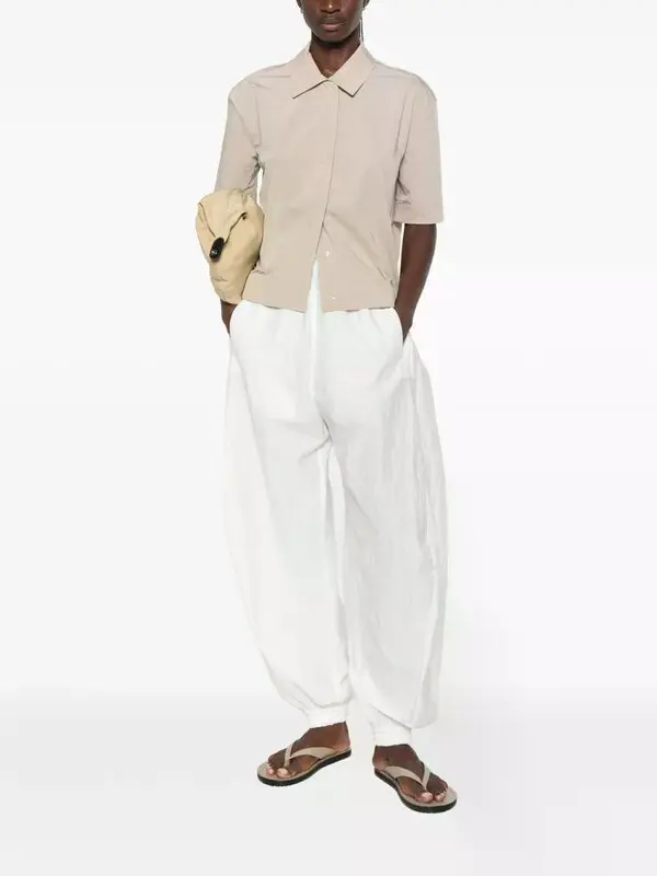 Herno Elasticated-hem Short-sleeve Shirt