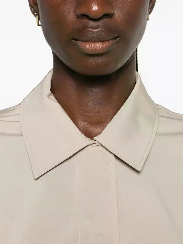 Herno Elasticated-hem Short-sleeve Shirt