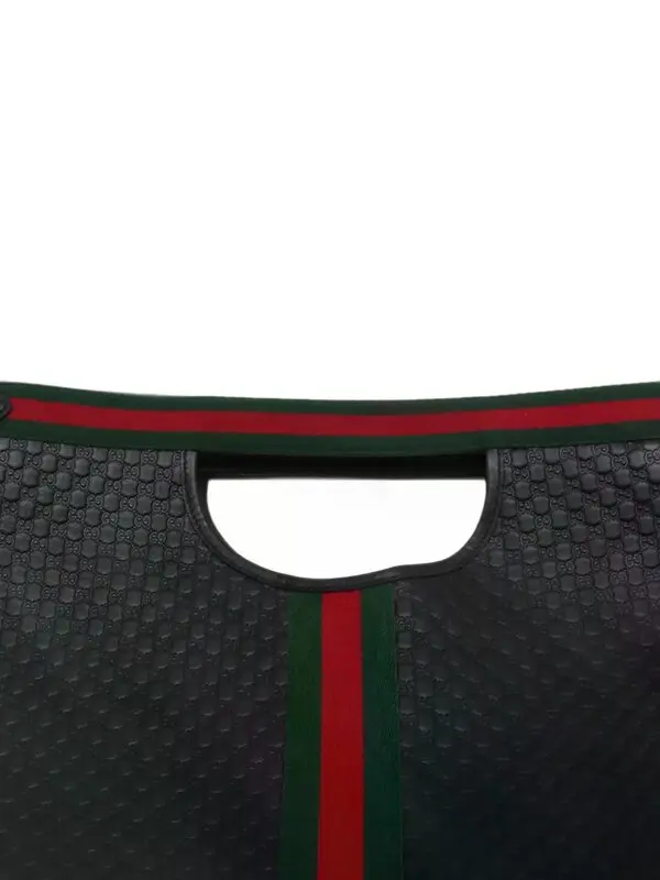 Gucci 2000-2015 Microguccissima Web Ophidia Satchel