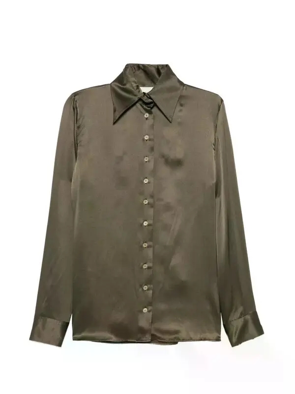 Khaite Ivy Silk Shirt