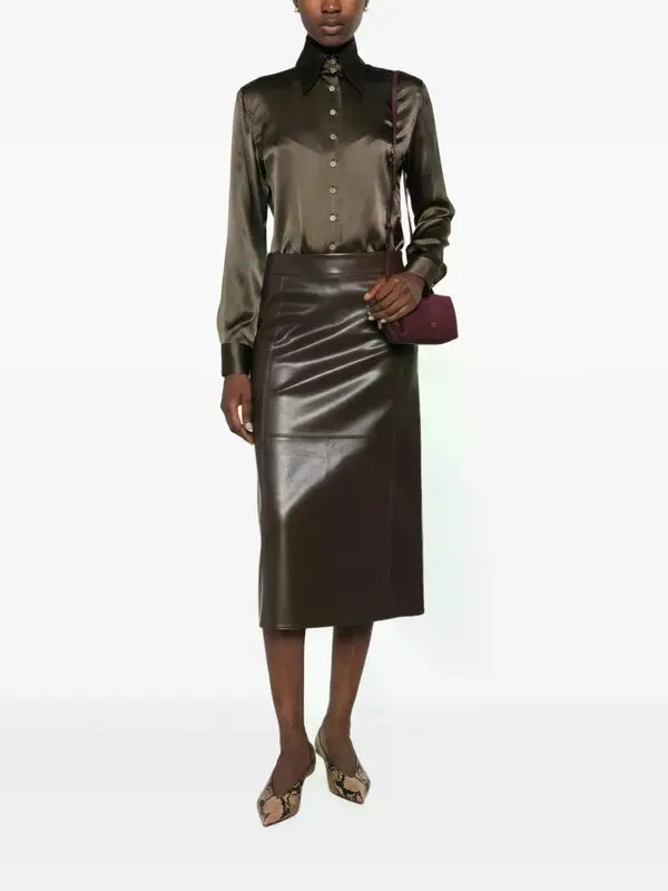 Khaite Ivy Silk Shirt