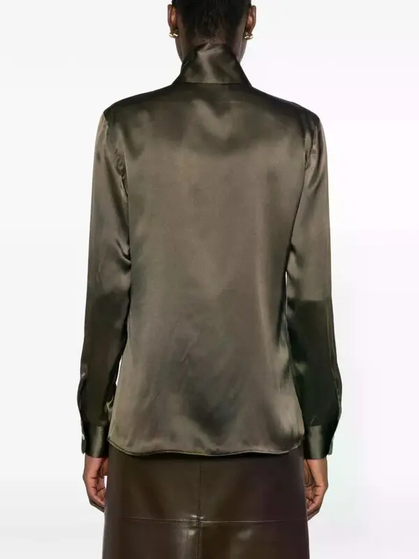 Khaite Ivy Silk Shirt