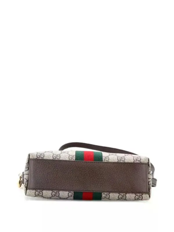 Gucci Ophidia Dome Gg Coated Canvas Small Shoulder Bag