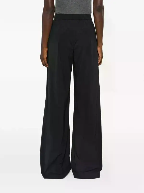 Herno Elasticated Wide-leg Trousers