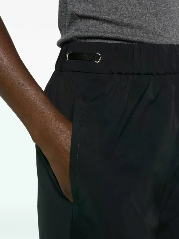 Herno Elasticated Wide-leg Trousers