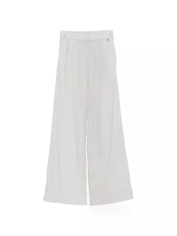 Herno Elasticated Wide-leg Trousers