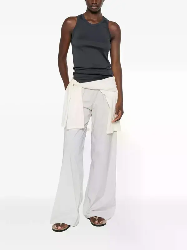 Herno Elasticated Wide-leg Trousers