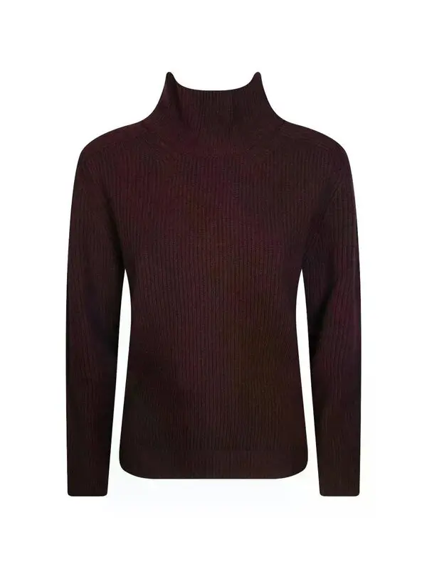 DONDUP Embellished-button Ribbed-knit Sweater