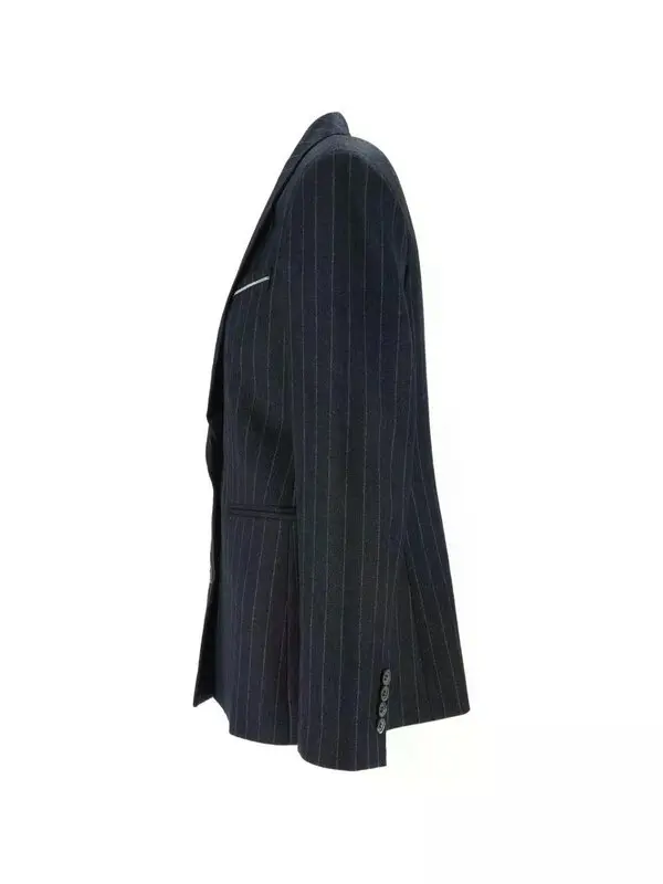 Peserico Pinstripe Single-breasted Jacket