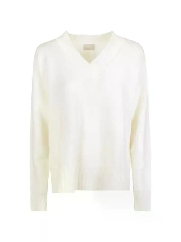 DRUMOHR V-neck Ribbed-trim Sweater