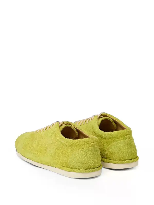 Marsèll Sancrespella Suede Lace-up Derby Shoes - Green